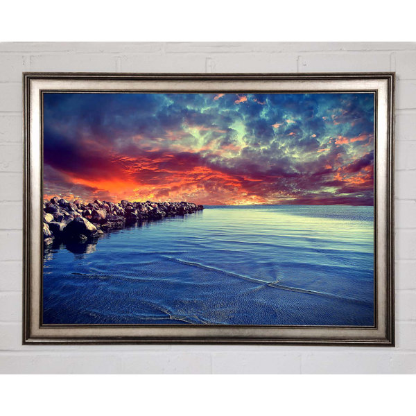 Haus am Meer Ostsee Gerahmter Druck | Wayfair.de